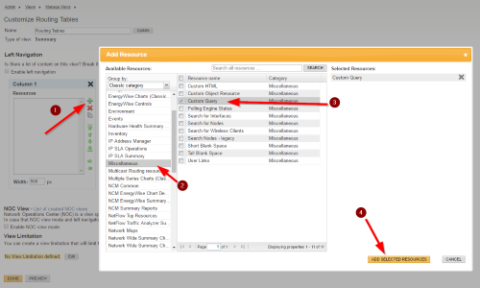 SolarWinds Orion Custom Query Resource - A Hidden Gem!