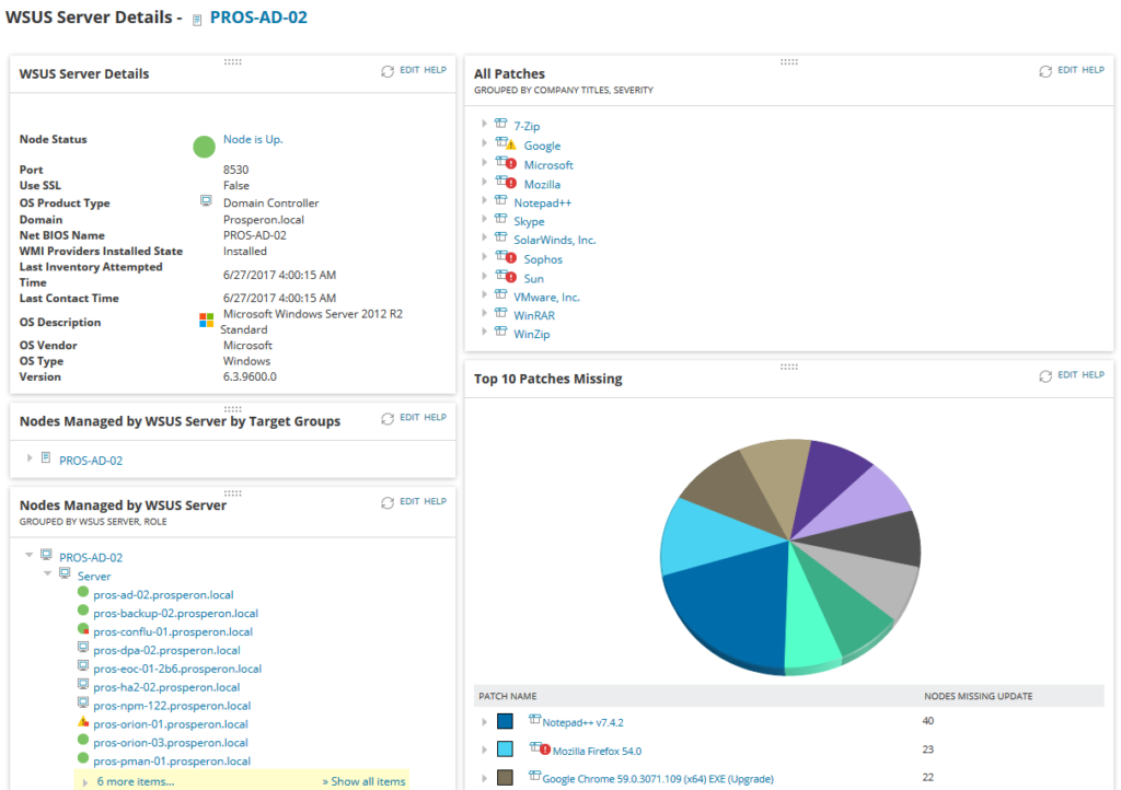 SolarWinds Patch Manager & Orion Platform Integration - Part 1